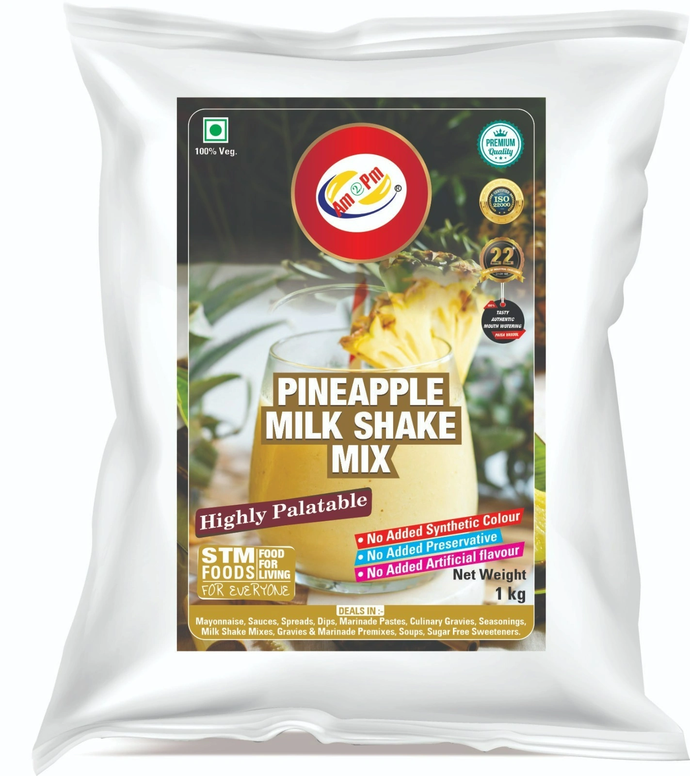 Pineapple Milk Shake Mix