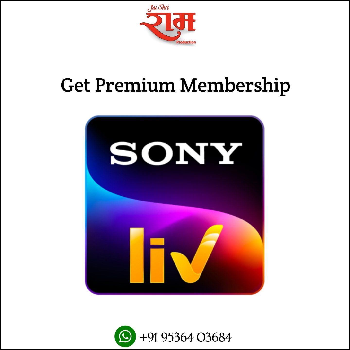 SONY LIV thermowell PREMIUM MONTHLY